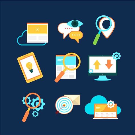 Premium Vector Data Visualization Icon Design