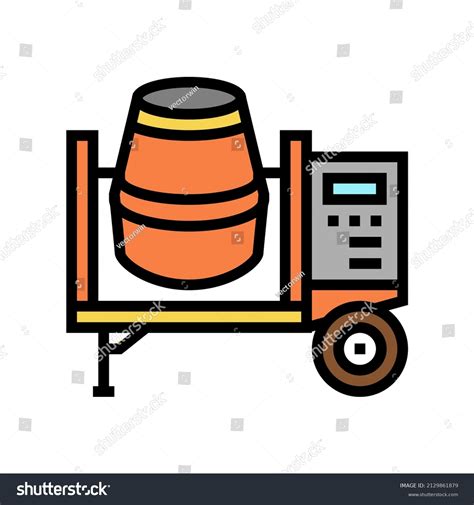 Concrete Mixer Blueprint Over 1211 Royalty Free Licensable Stock
