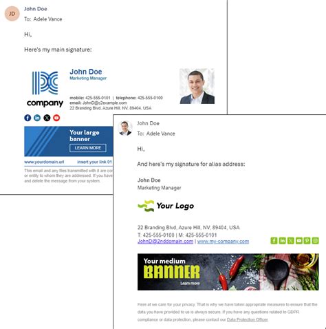 Support For Alias Addresses In Codetwo Email Signatures 365