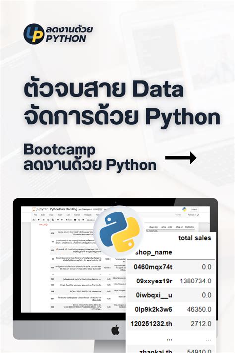 bootcamp ลดงานด้วย python by ultimate python