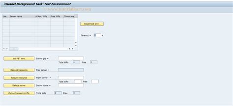 SPBT SAP Tcode Test Parallel Background Tasks