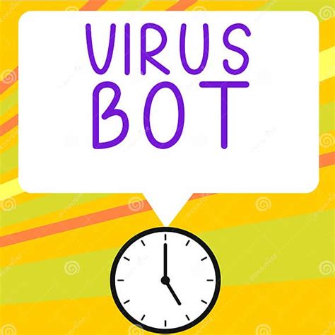 Text Caption Presenting Virus Bot Conceptual Photo Malicious Self