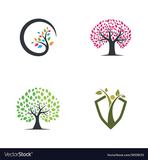 Tree Symbol Icon Royalty Free Vector Image VectorStock