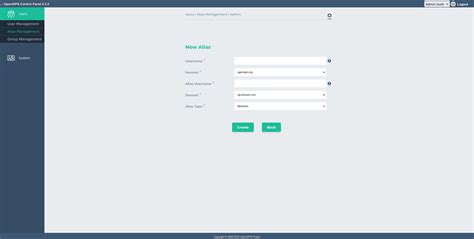 Opensips Control Panel