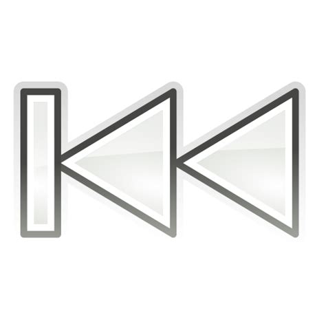 Media Backward Skip Icon Free Download On Iconfinder
