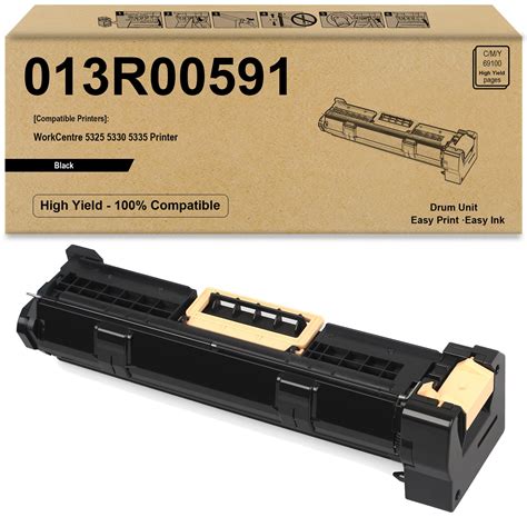 Amazon.com : 5325 5330 5335 Black Drum Unit / 013R00591 Drum Unit ...