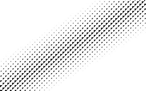 Triangles Halftone Vector Illustration Triangle Geometric Background Texture And Pattern Stock