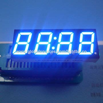 Buy Wholesale China Ultra Blue 0 56 Inch 4 Digit 7 Segment Led Clock Display Suitable For Stb