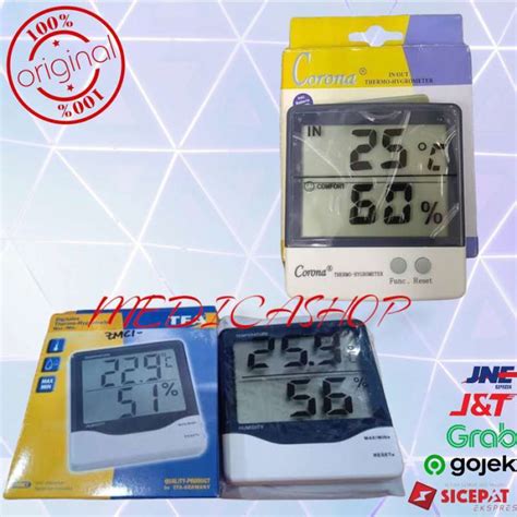 Jual Thermometer Hygrometer Digital Thermometer Ruangan Humidity Meter Di Seller Amartha Store