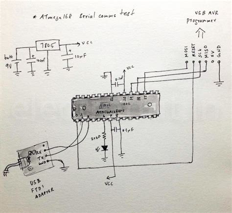 ATmega Power Save Mode And Pin Change Interrupt Electronut Labs