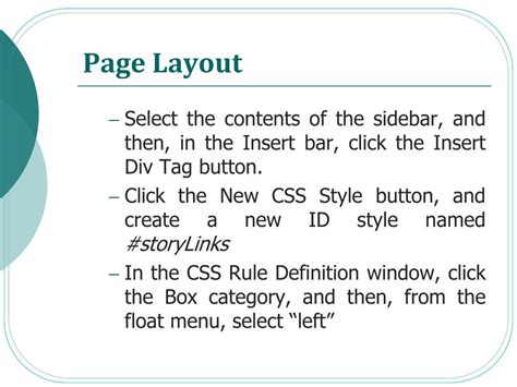 PPT Advanced CSS Page Layout PowerPoint Presentation Free Download ID 634714