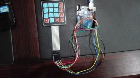 X Keypad Interfacing With Arduino