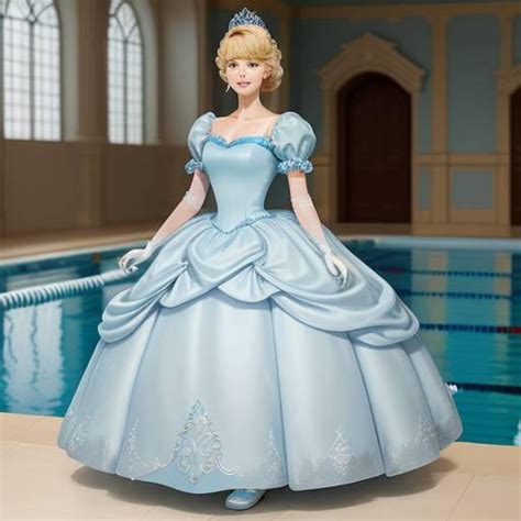 Cinderella By The Pool 1 By Lordsopping1884 On Deviantart