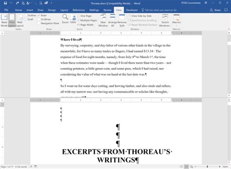 Remove Draft View In Word Mouseper