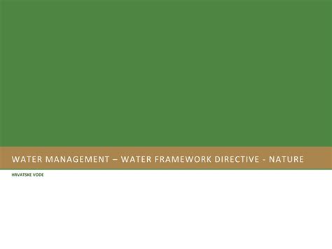 Ppt Water Management Water Framework Directive Nature Powerpoint Presentation Id 9662154