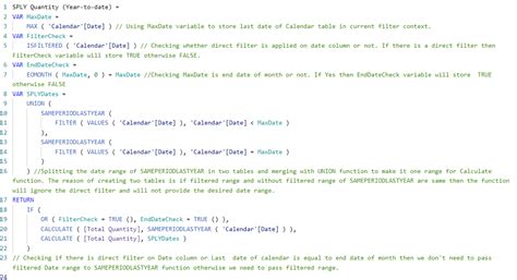 How To Get The Same Period Last Year To Date In Power Bi 1 Quick Solution Thedatalabs