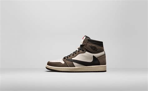 The Travis Scott Air Jordan 1 Rocks A Reverse Swoosh Maxim