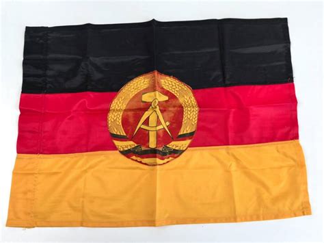 Ddr Fahne Maße 45 X 60cm 3000