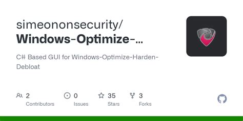 releases · simeononsecurity windows optimize harden debloat gui · github