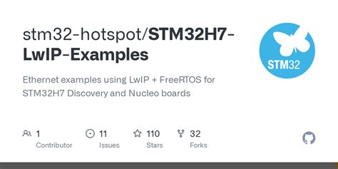 Releases Stm32 Hotspot STM32H7 LwIP Examples GitHub