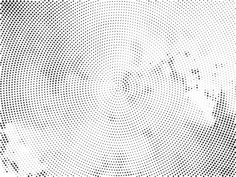 Free Vector Abstract Circular Halftone Design Background