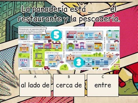 Preposiciones De Lugar Quiz