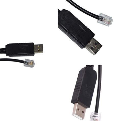 Usb To Rj11 Rj12 6p4c Adapter Serial Control Cable Eqmod Cable For Mount Pc Connect For Hand