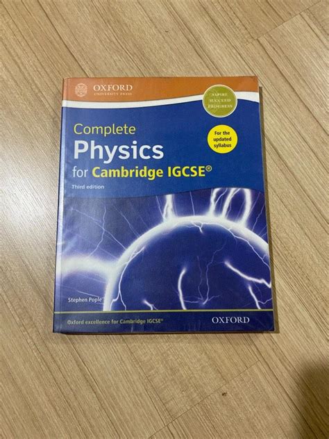 Igcse Cambridge Physics Textbook Hobbies And Toys Books And Magazines Textbooks On Carousell