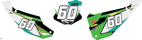 Kawasaki Number Plates Kx Kxf Project Ink Design Co