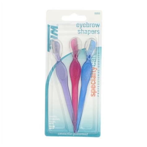 Trim Specialty Care Eyebrow Shapers 3 Ct 1 Frys Food Stores