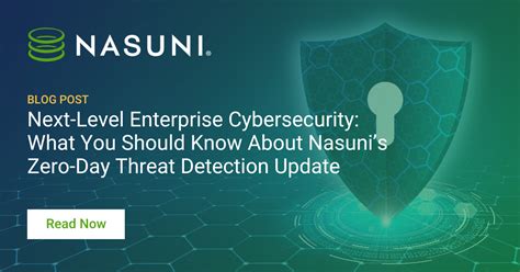 Enterprise Cybersecurity Nasunis Zero Day Threat Detection