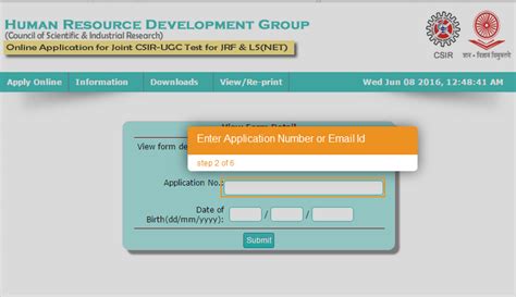 How To Download Csir Net Admit Card Without Form Number Joint Csir