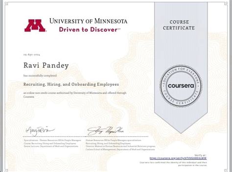 Ravi Pandey On Linkedin Coursera Linkedin Certification Recruiting Hiring…