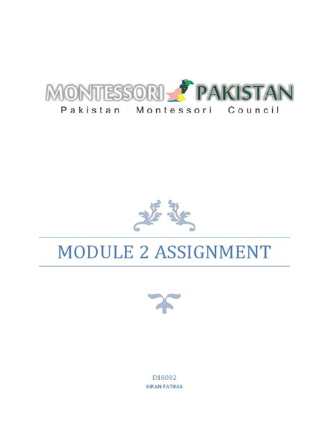 Module 2 Assignment Pdf Foods