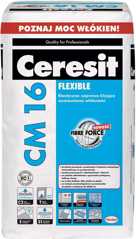 Ceresit Cm16 Flex 25kg Oknosolarne