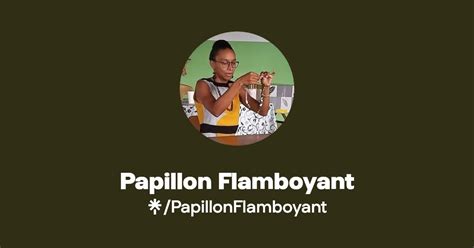 Papillon Flamboyant | Instagram, Facebook | Linktree