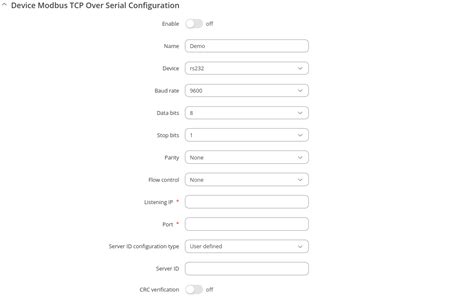RUT Modbus Teltonika Networks Wiki