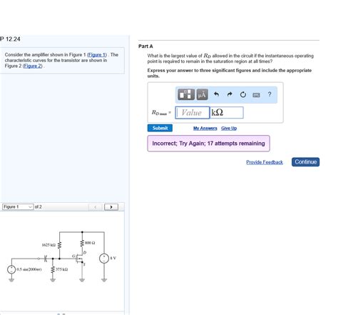 Solved Consider The Amplifier Shown In Figure 1 Figure 1