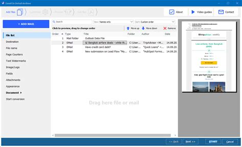 Email Detail Archive Email In Detail View Archive And Process Emails With Ease