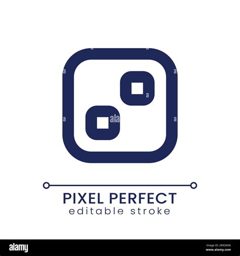Pixelated Transition Effect Linear Ui Icon Stock Vector Image And Art Alamy