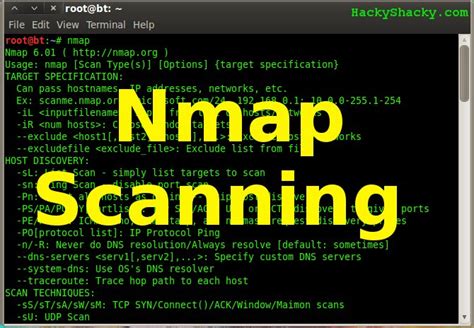 fjytkf nmap scanning on backtrack 5 [detailed tutorial]
