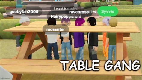 Table Gang Rkurtisconner