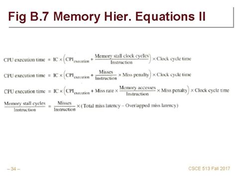 csce 513 computer architecture lecture 6 memory hierarchy