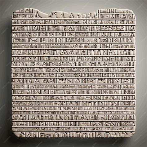 Premium Vector Cuneiform Ancient Alphabet Sumerians Lines