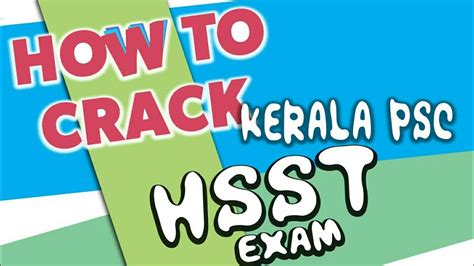 Tips To CRACK Kerala PSC HSST Exam YouTube