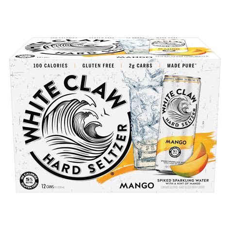 White Claw Mango 12 12oz Cn Partybarn