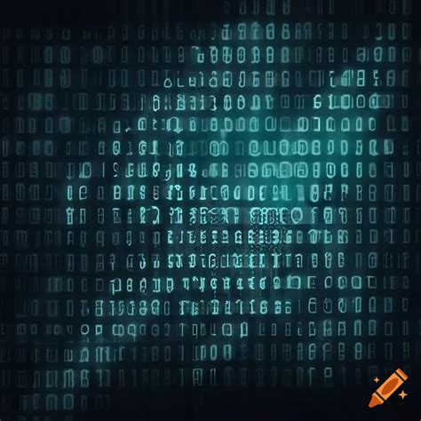 Abstract Background With Coding Symbols On Craiyon