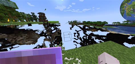 Minecraft Fabric Chunk Spawn Are Doesnt Load But The One Around Them Do
