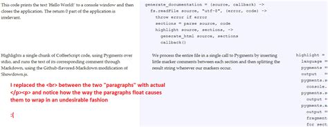 Html Two Elements Float Undesirably By Wrapping Into Right Column Stack Overflow