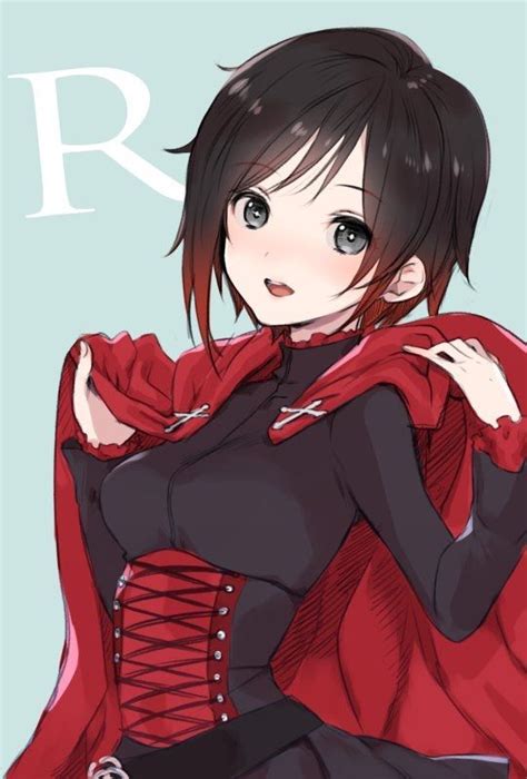 Ruby Rose Rwby Anime Rwby Characters Rwby Rose